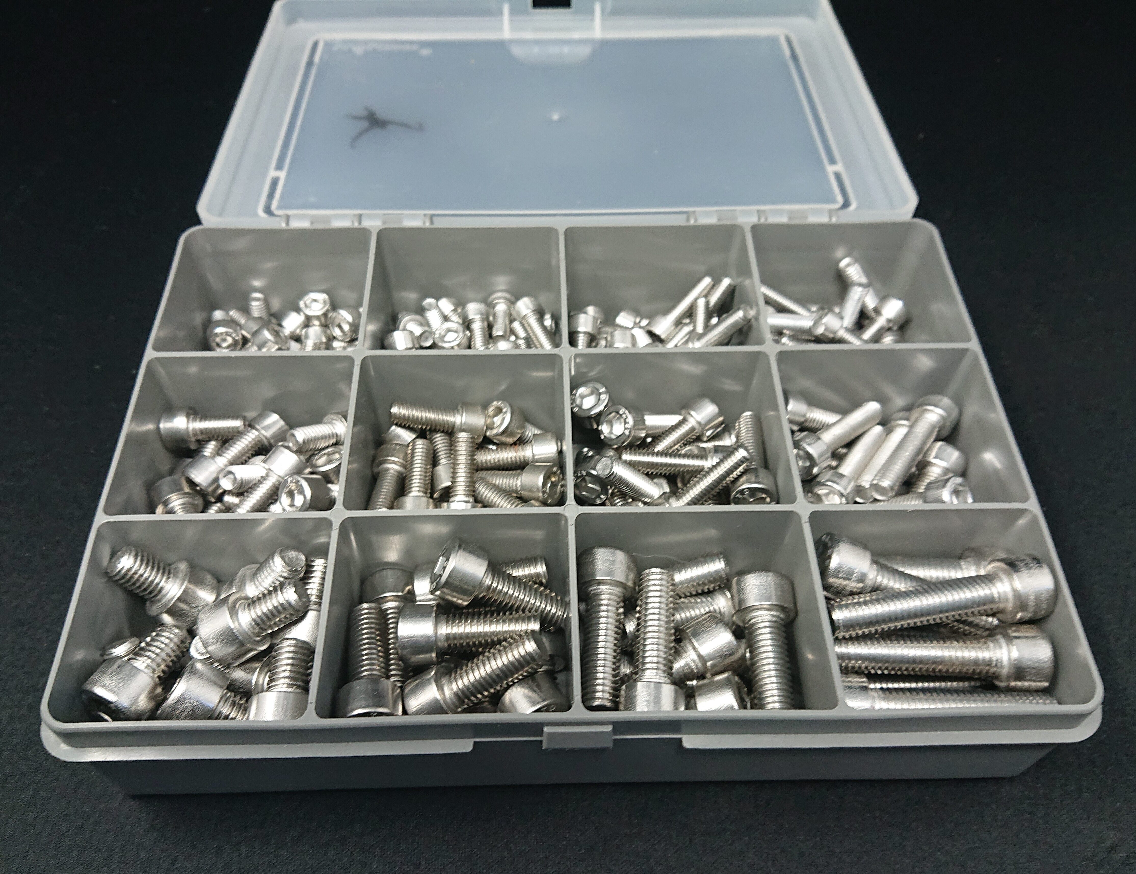 195 Assorted Allen Socket Cap Screws | M5, M6 and M8 | A2-70 Stainless ...